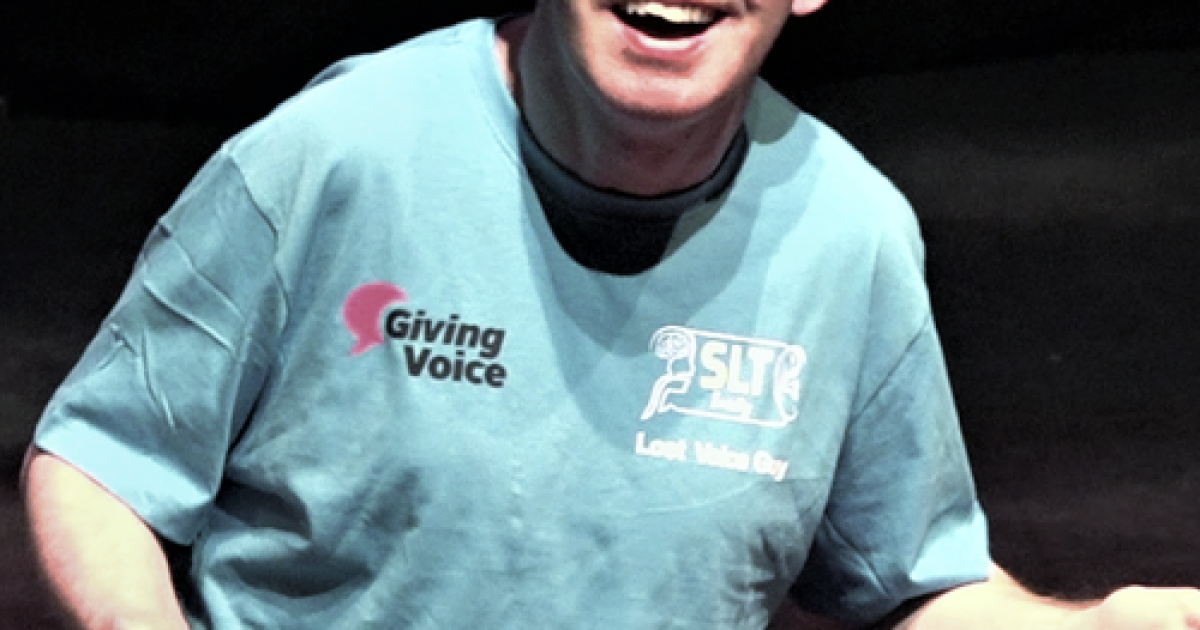 Cerebral palsy comedian wins all