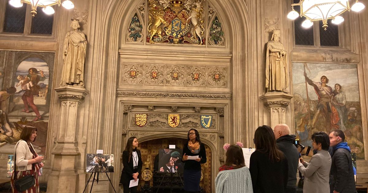 Our exhibition at the House of Commons