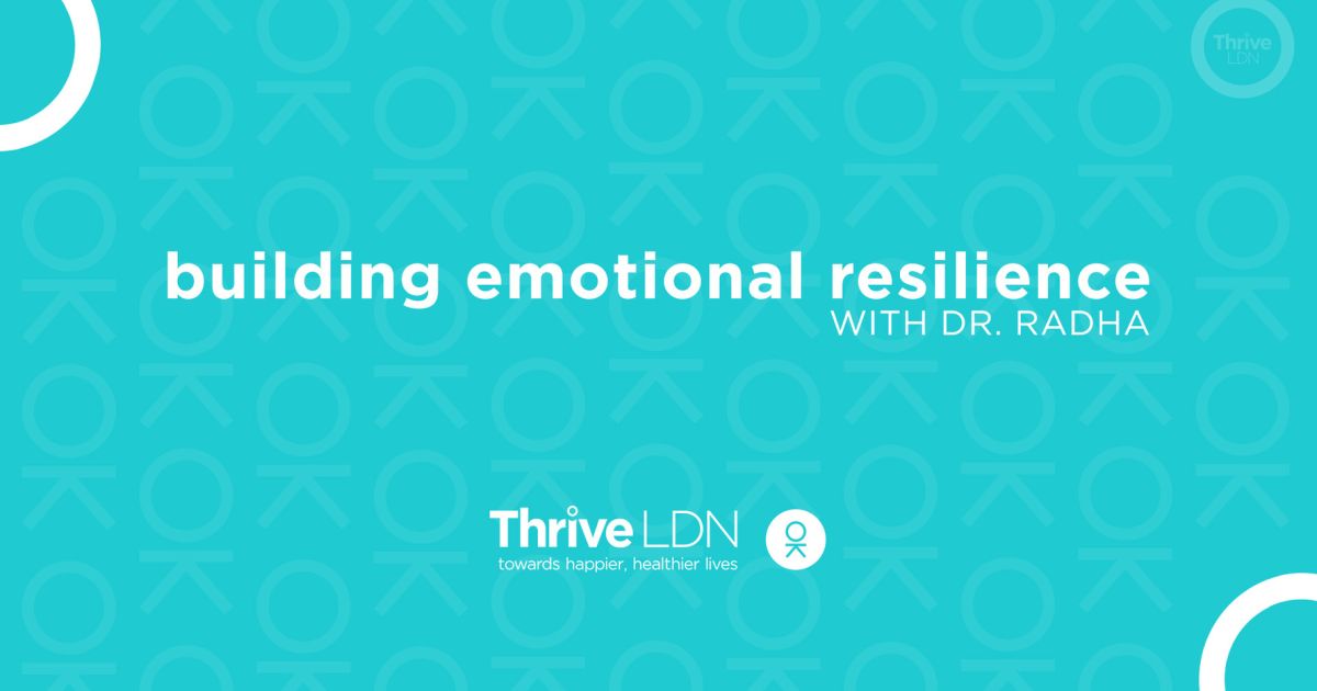Building emotional resilience